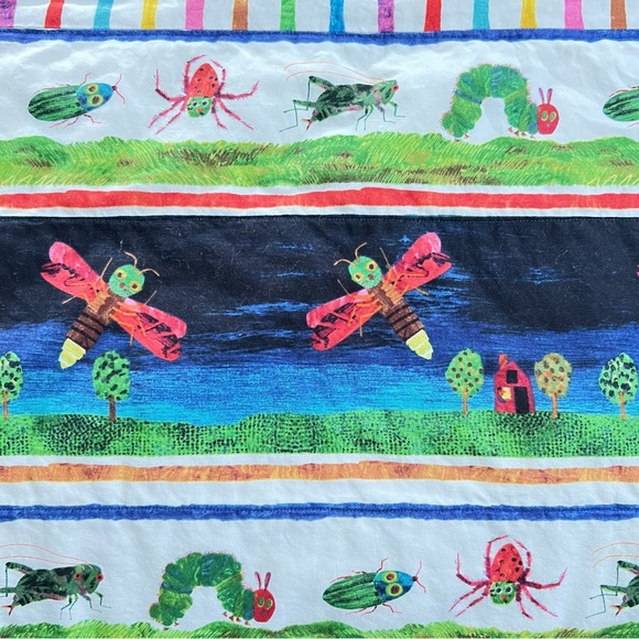 Homemade | Bedding | 68x82 The Very Hungry Caterpillar Quilt | Poshmark